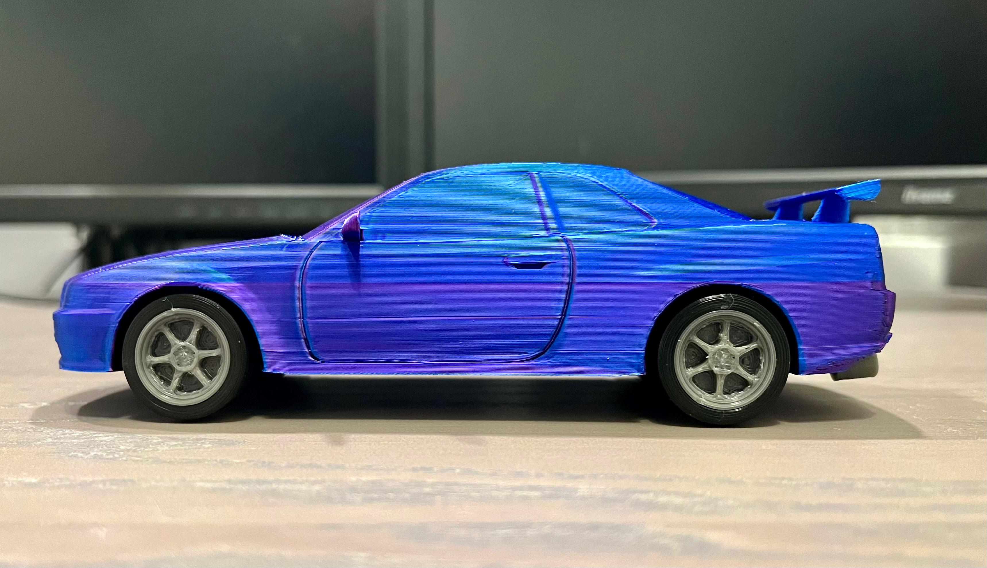 Nissan Skyline GTR R34 Kit Card by The Kit Card Guy | Download free STL ...