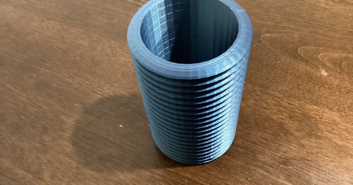Ringed cylinder by that1guy | Download free STL model | Printables.com