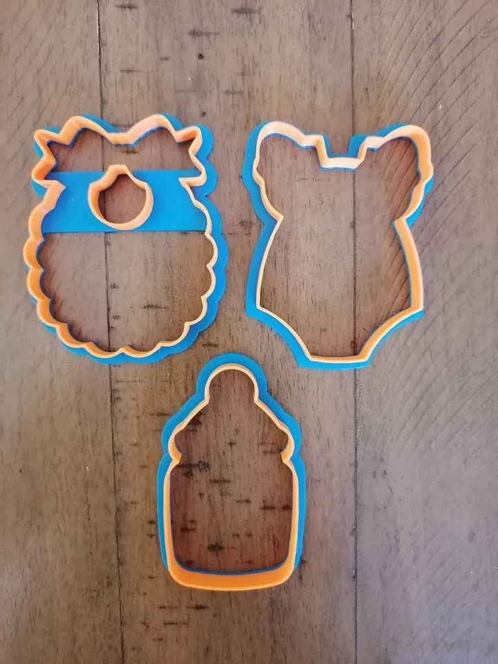 Baby cookie cutter by wachapori | Download free STL model | Printables.com