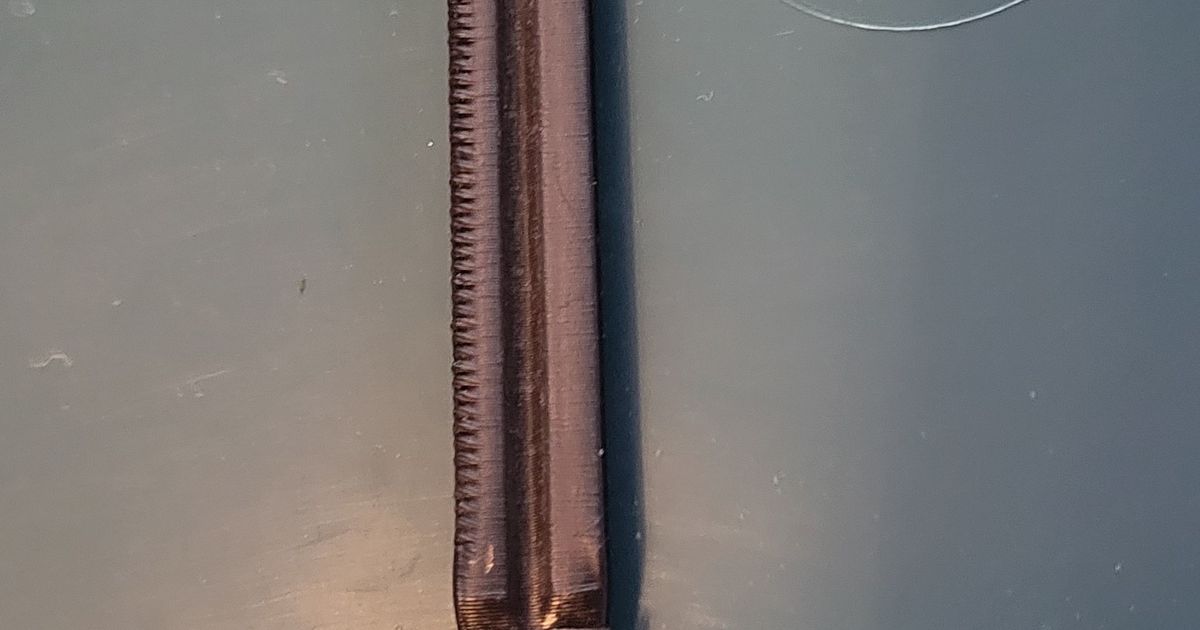 Rotation Distance / eSteps Ruler Jig by Lachrymose | Download free STL ...