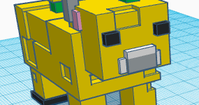 Minecraft Moobloom by Caleb Ferguson | Download free STL model ...