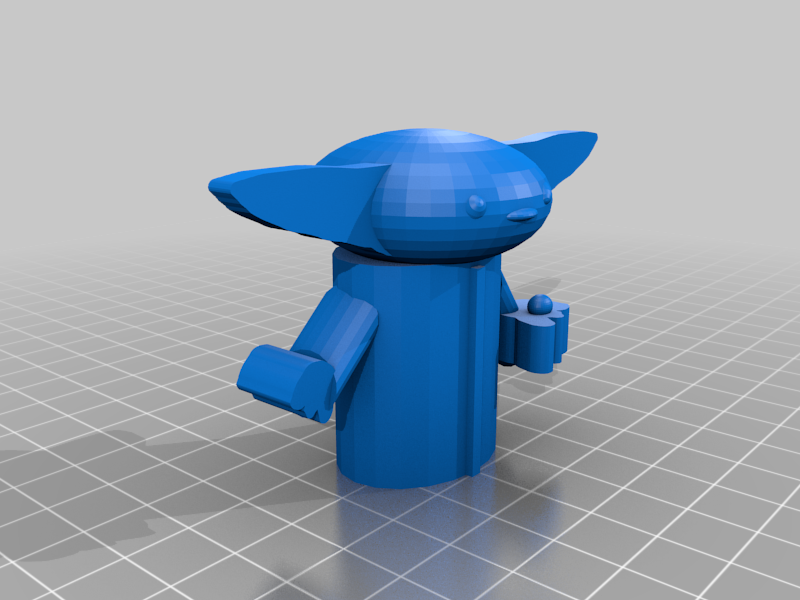 Grogu by Caleb Ferguson | Download free STL model | Printables.com