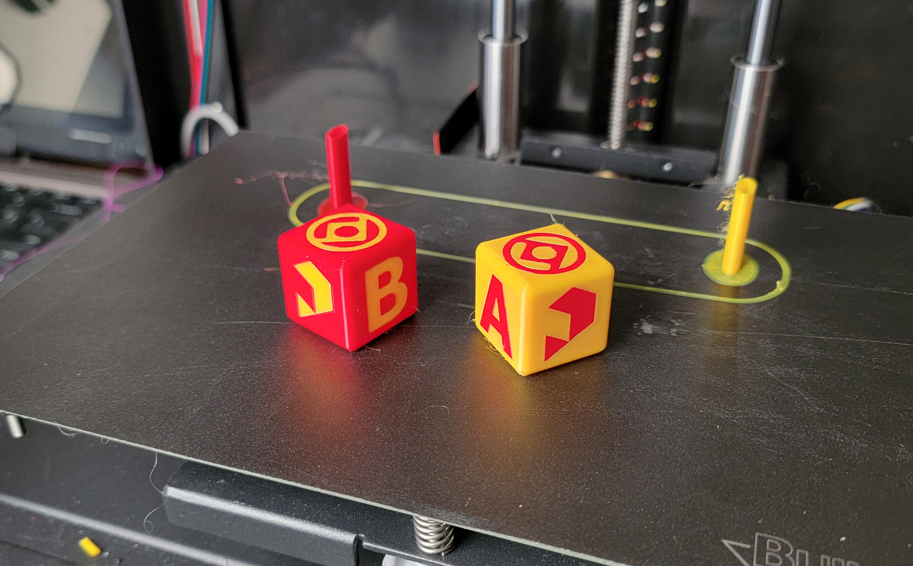 Dual Color ABC Printables Calibration Cube by m_IDEX | Download free ...