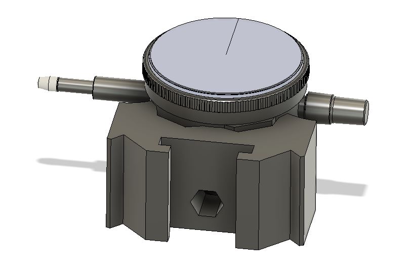 Fixture for dial indicator by OnslowTheHermit | Download free STL model ...