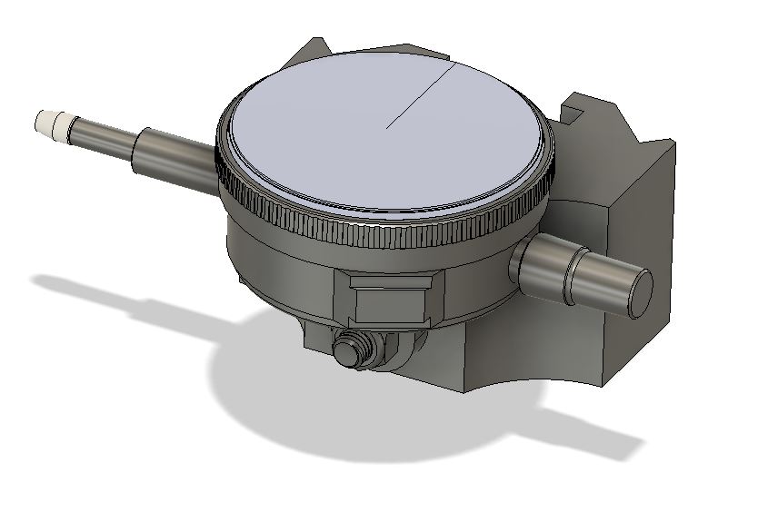 Fixture for dial indicator by OnslowTheHermit | Download free STL model ...
