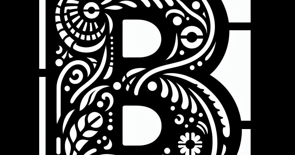 Stencil A, B by Nina Máčová | Download free STL model | Printables.com