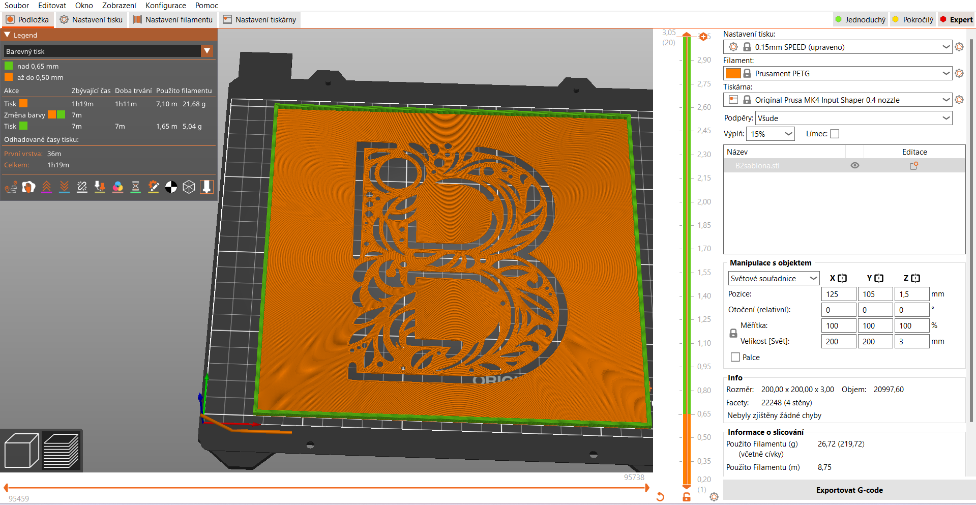 Stencil A, B by Nina Máčová | Download free STL model | Printables.com