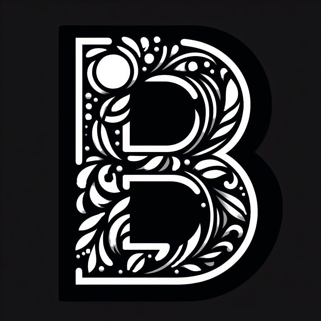 Stencil A, B by Nina Máčová | Download free STL model | Printables.com