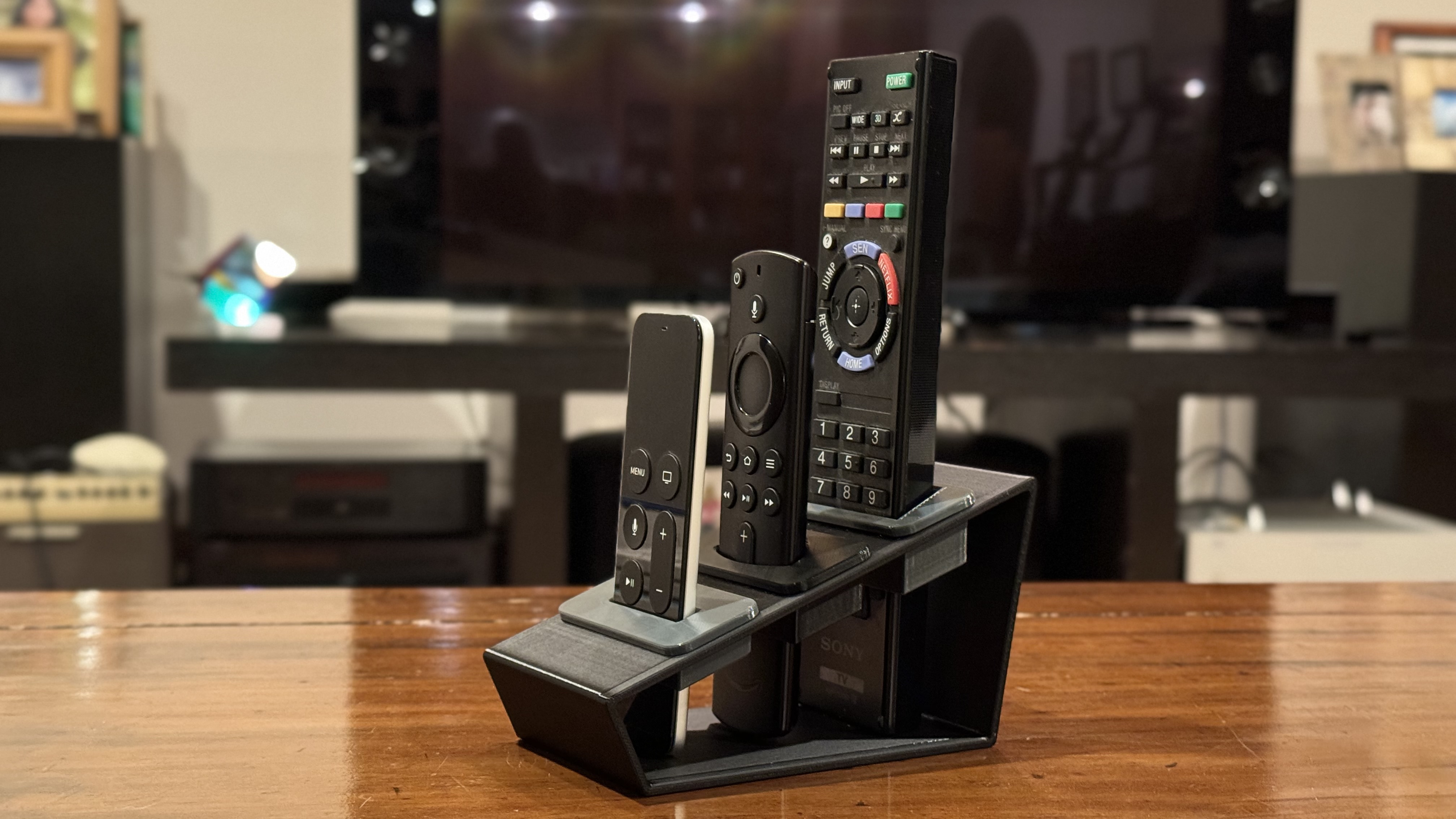 Customizable Parametric TV Remote Stand by crashkg | Download free STL ...