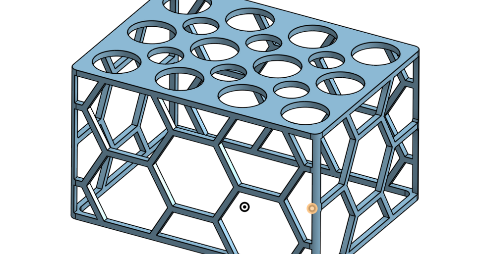 Test tube holder by Антон Зверев | Download free STL model | Printables.com