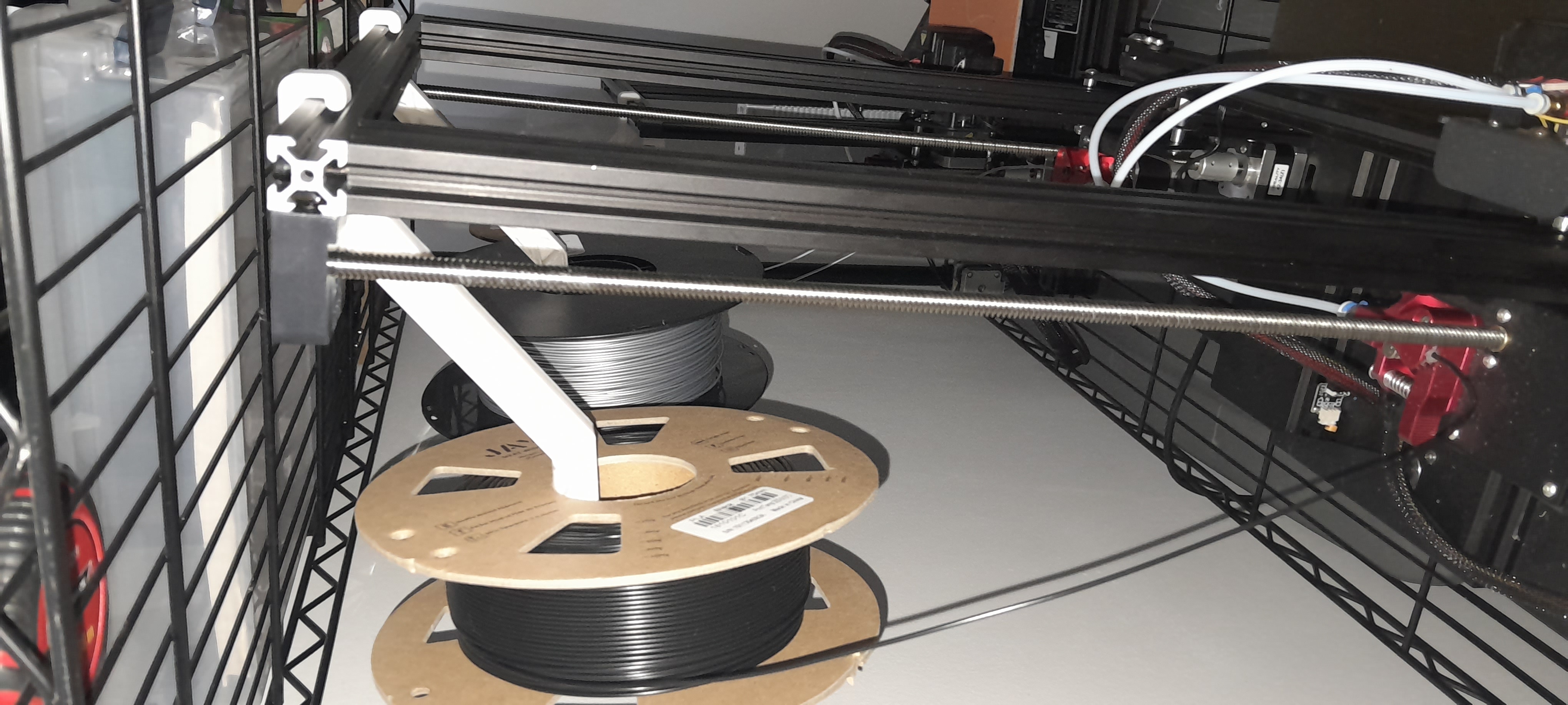 Improved Custom Spool Hanger by Douglas Piper | Download free STL model | Printables.com