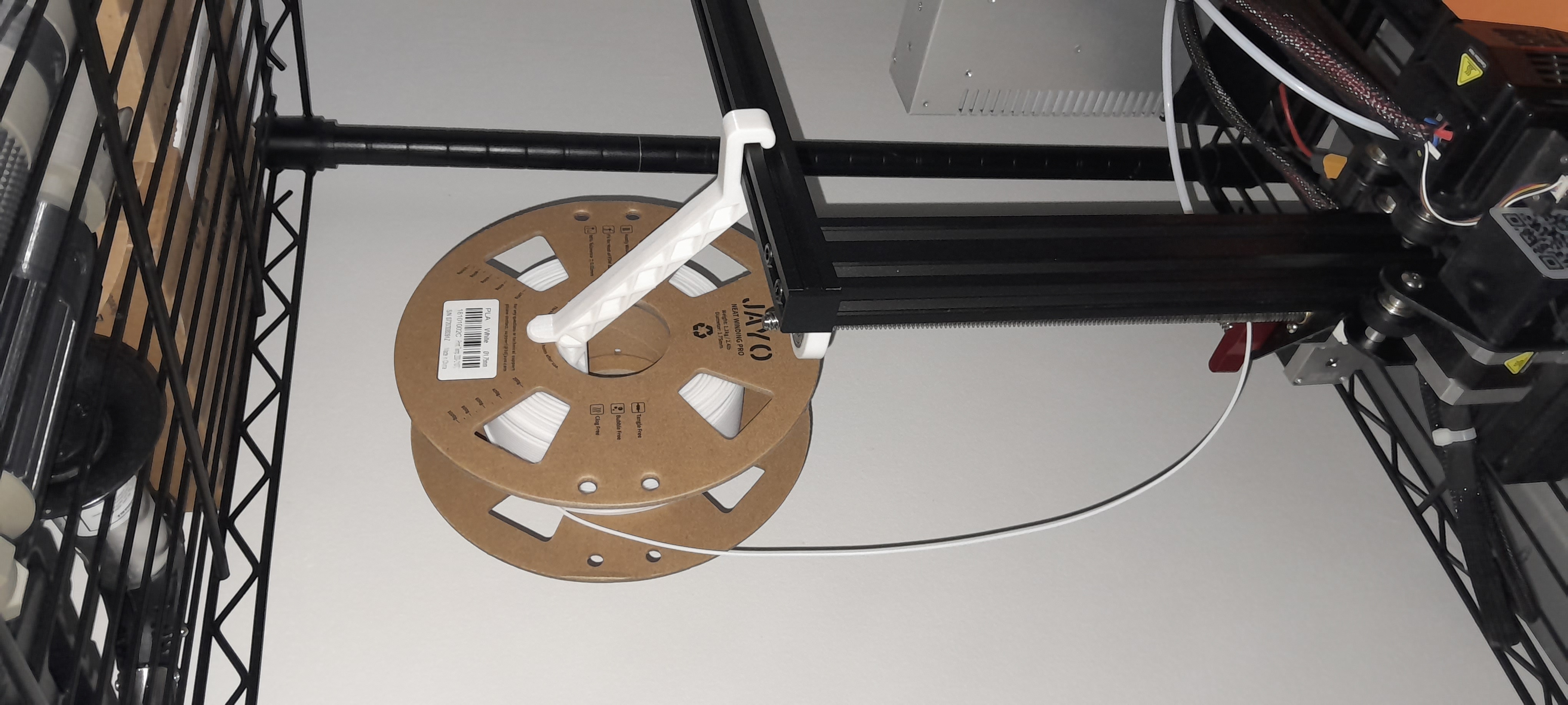 Improved Custom Spool Hanger by Douglas Piper | Download free STL model ...