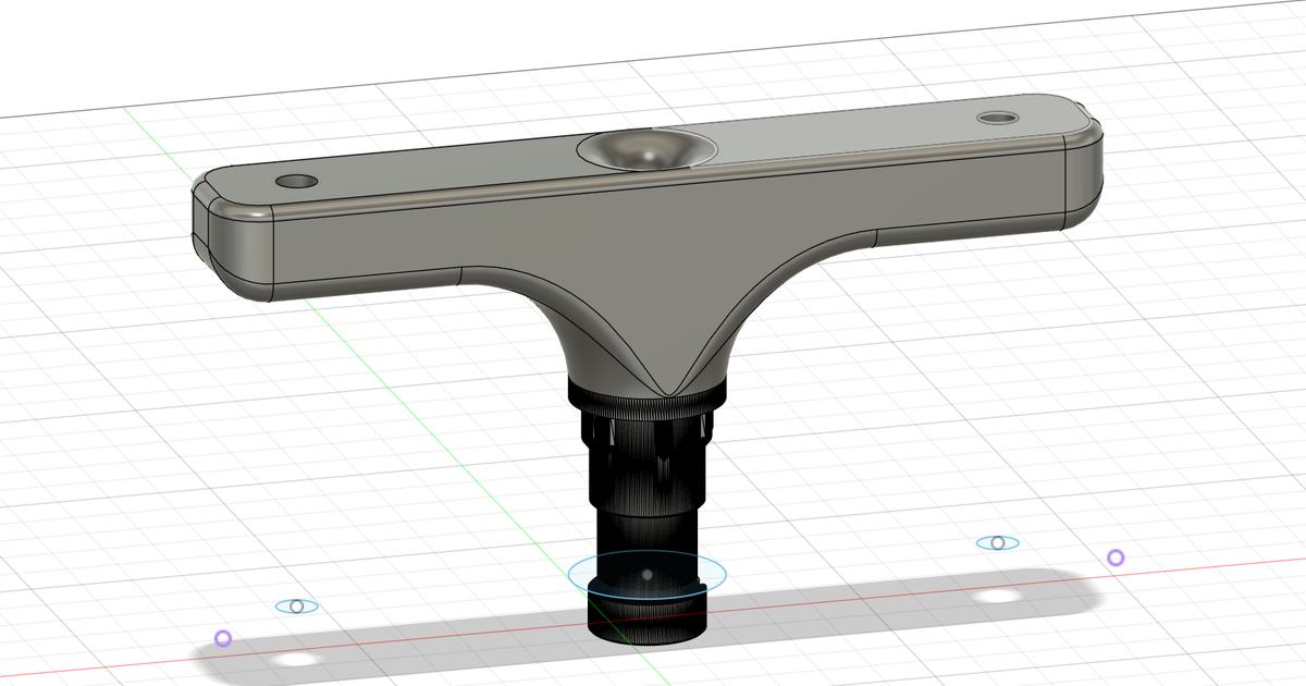 Scotty Dual Light Pod Mount by flawless7m | Download free STL model ...