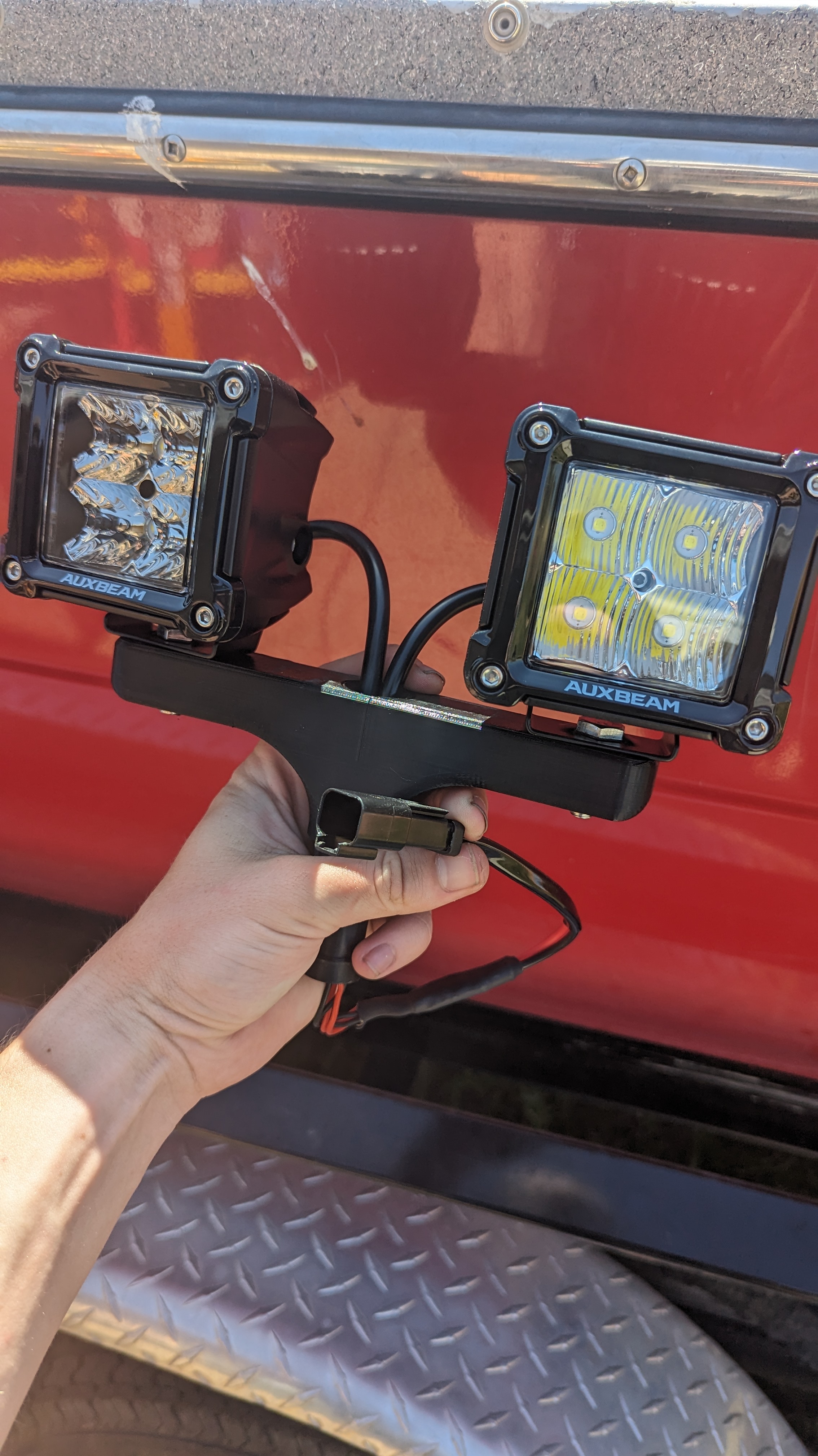 Scotty Dual Light Pod Mount by flawless7m | Download free STL model ...