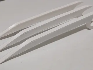 Simple Wolverine's claws (Wolverine) by Matax | Download free STL model ...