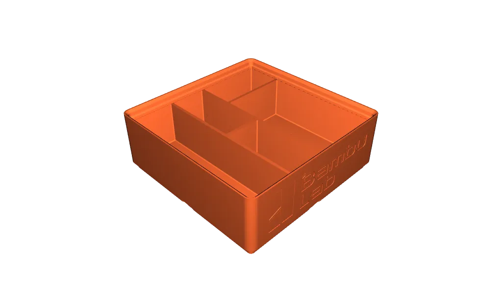 Bambu Lab Small Tools Container with Bambu Lab Lid (Gridfinity W2xD2xH4 ...