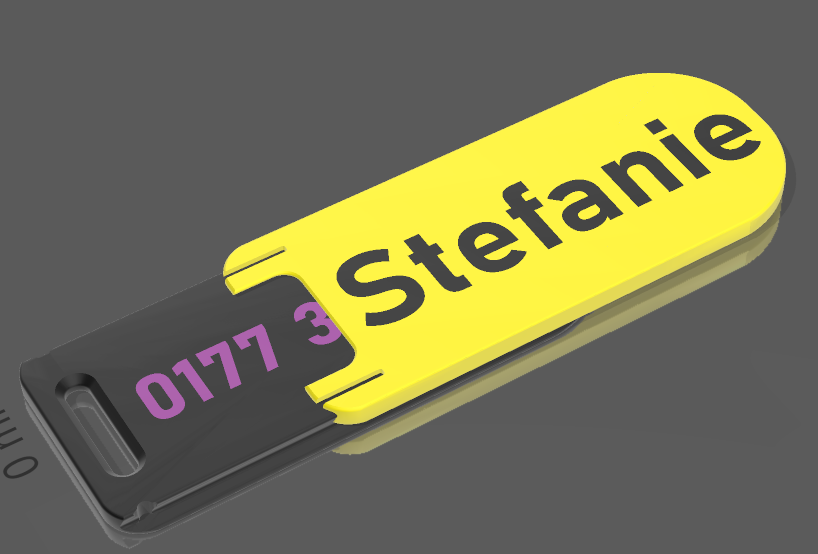 Bag Tag by Jack | Download free STL model | Printables.com