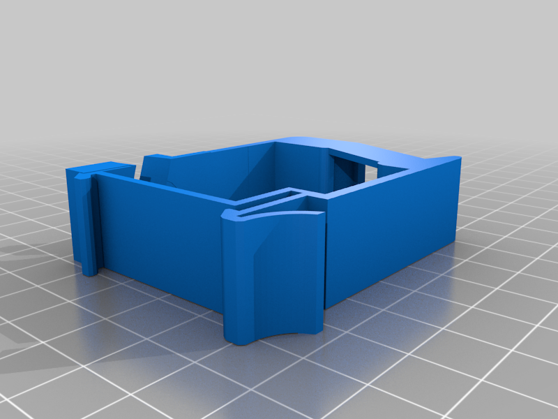 DIN Rail Frame for Keystone by friedmann_martin | Download free STL ...