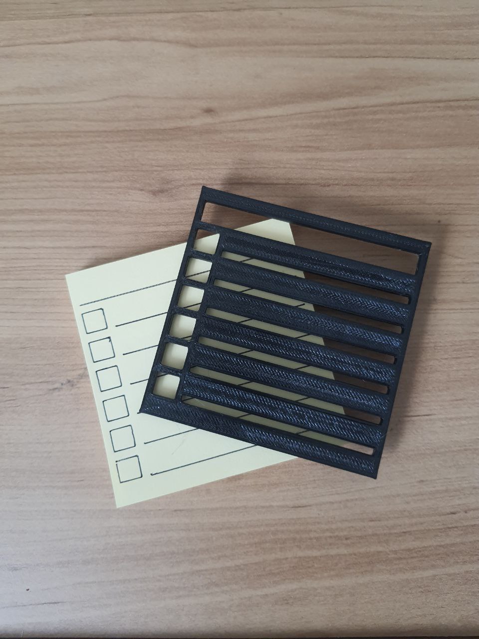 Notes template To Do (76 x 76 mm) by A3J Print | Download free STL ...