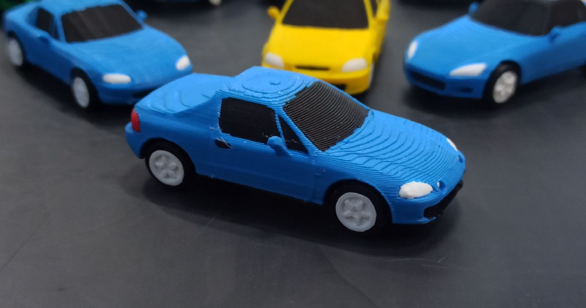 Honda CRX Del Sol/kit card od autora Jerryie | Stáhněte si zdarma STL ...