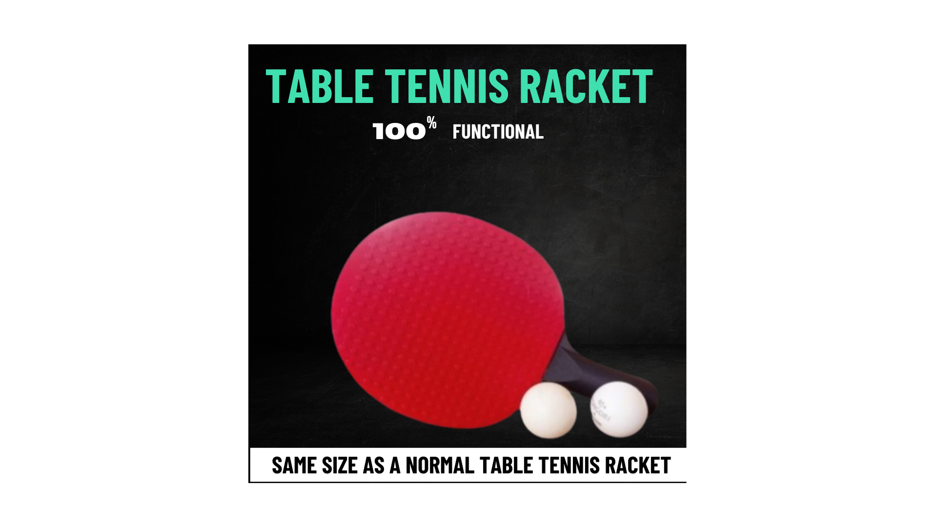 TABLE TENNIS RACKET by Zona 3d | Download free STL model | Printables.com