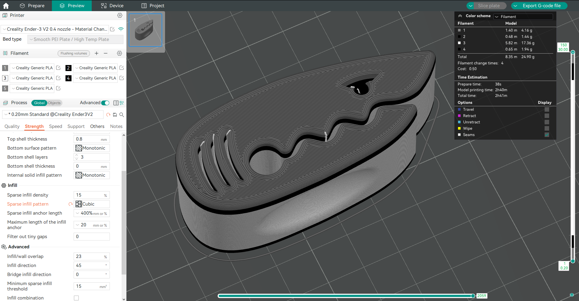 Chip Clip by SD-3D | Download free STL model | Printables.com