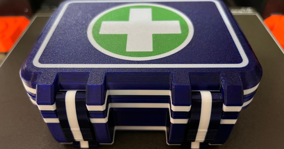Compact First Aid Box MMU by muddymaker | Download free STL model ...