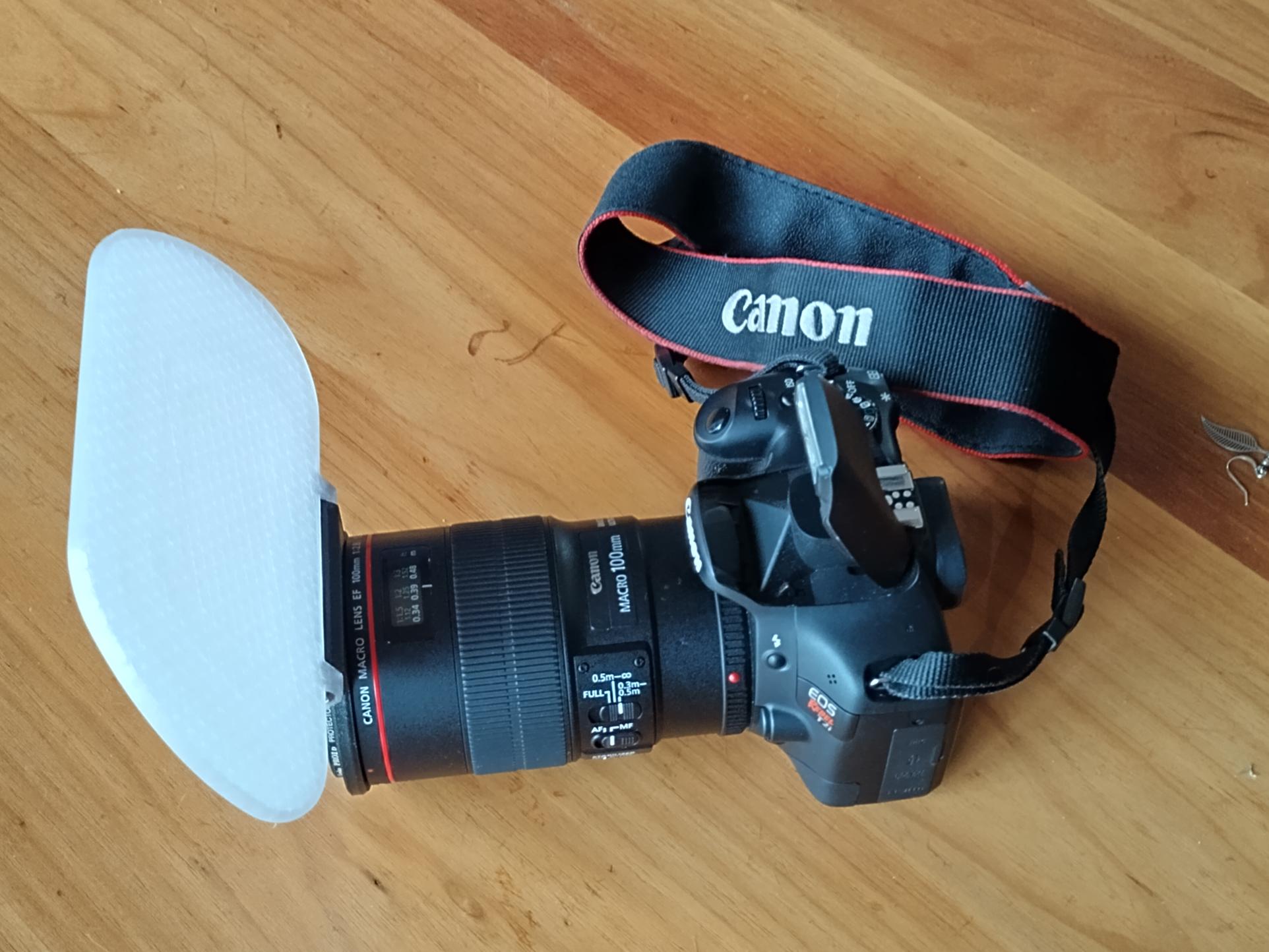 Compact flash diffuser for the Canon EF 100mm f2.8 L Macro by Martin_au ...
