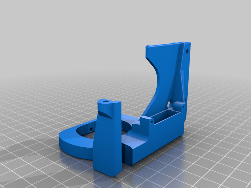 E3D Hemera 4010 Fan and BLTouch Duct by phillipdhall | Download free ...