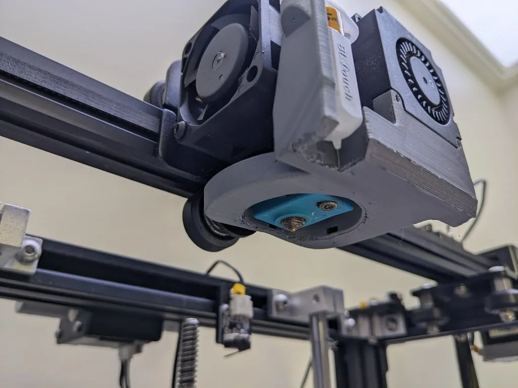 E3D Hemera 4010 Fan and BLTouch Duct by phillipdhall | Download free ...