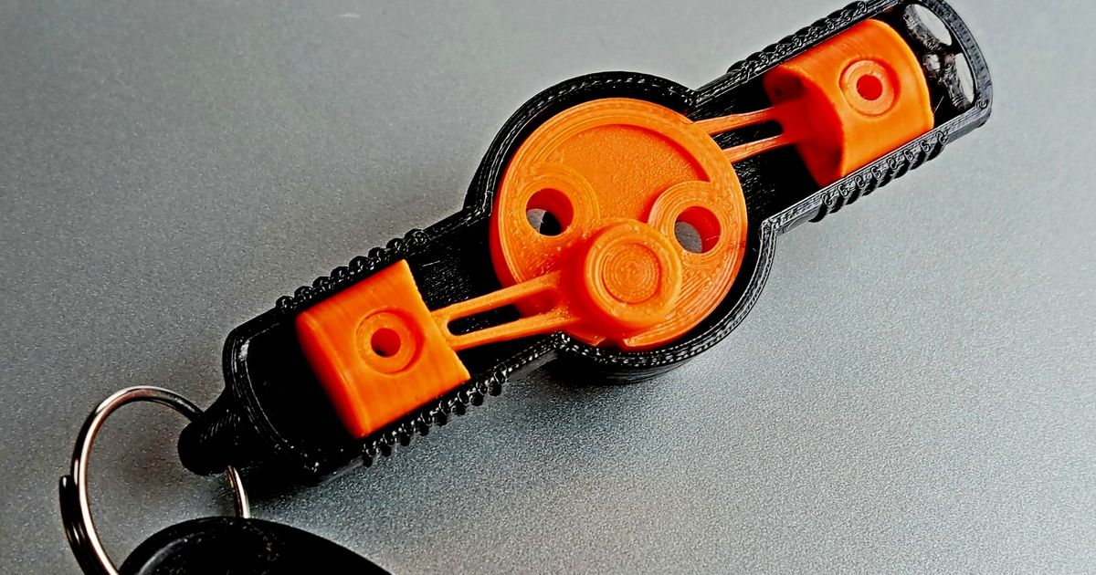 Boxer-Engine KeyRing by Bootjevaarder | Download free STL model ...