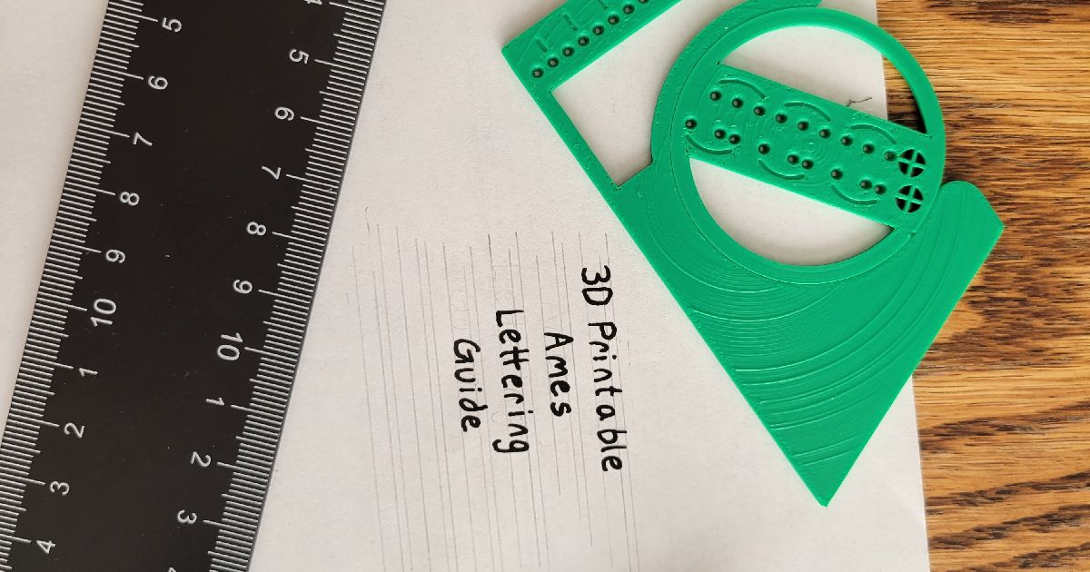 Ames Lettering Guide (Simplified) by esoterictriangle | Download free ...