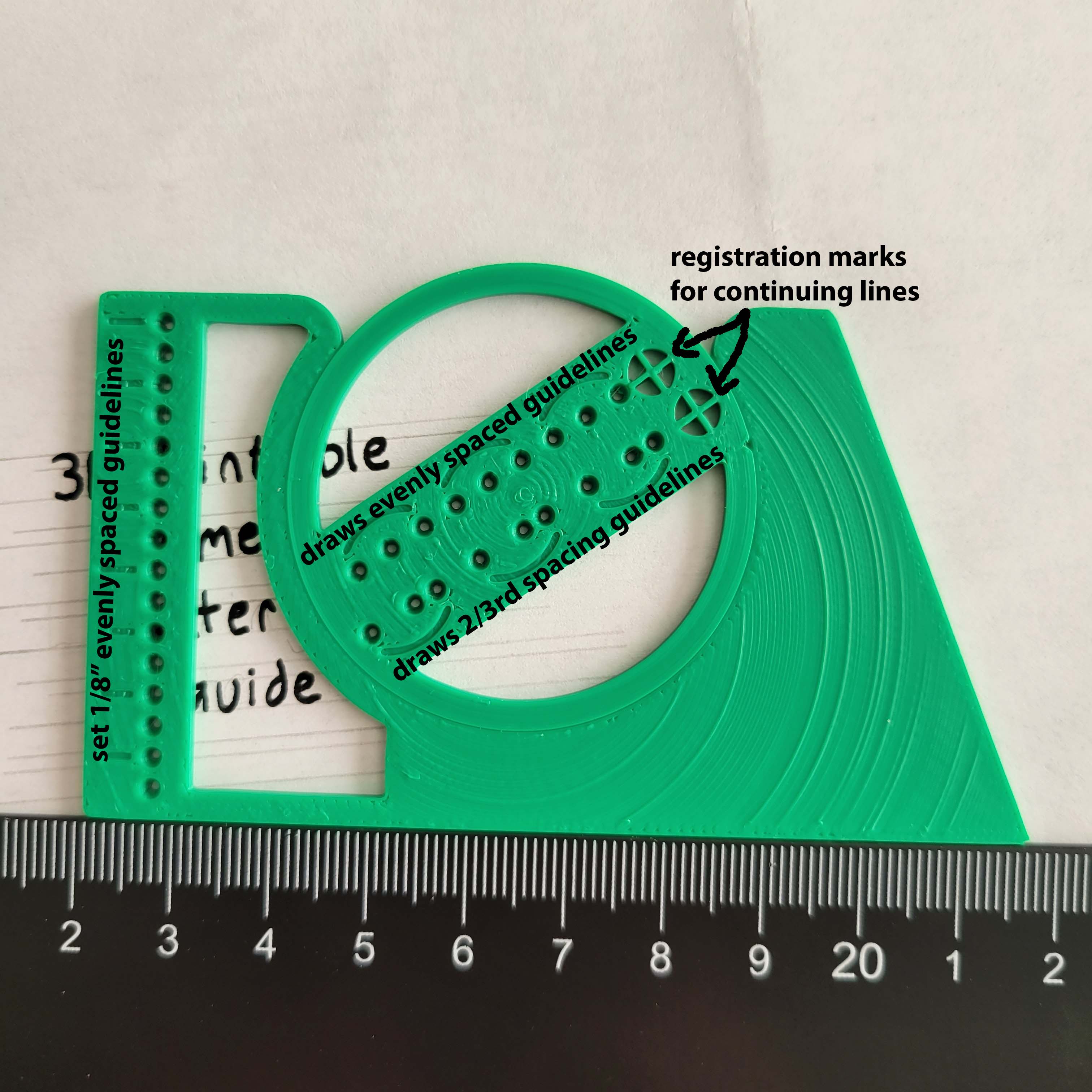 Ames Lettering Guide (Simplified) by esoterictriangle | Download free ...