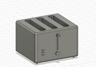 toaster v2 by Capy Bara | Download free STL model | Printables.com