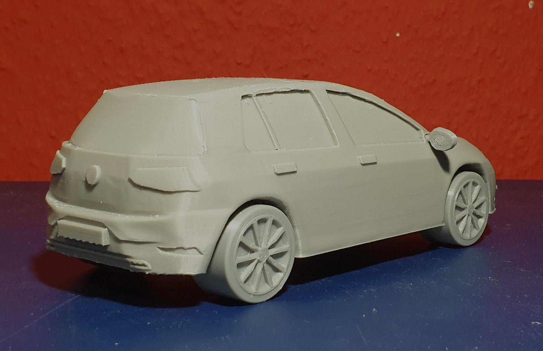 VW Golf Mk7 Model Car by Joni Hesi | Download free STL model ...