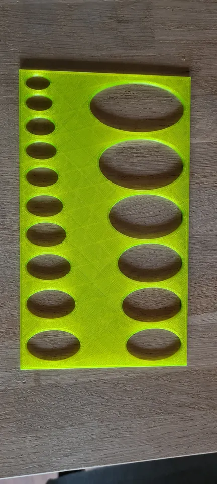 Ellipse template by Kelseva | Download free STL model | Printables.com