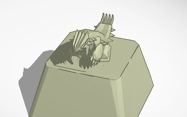groudon Pokémon keycap by feil | Download free STL model | Printables.com