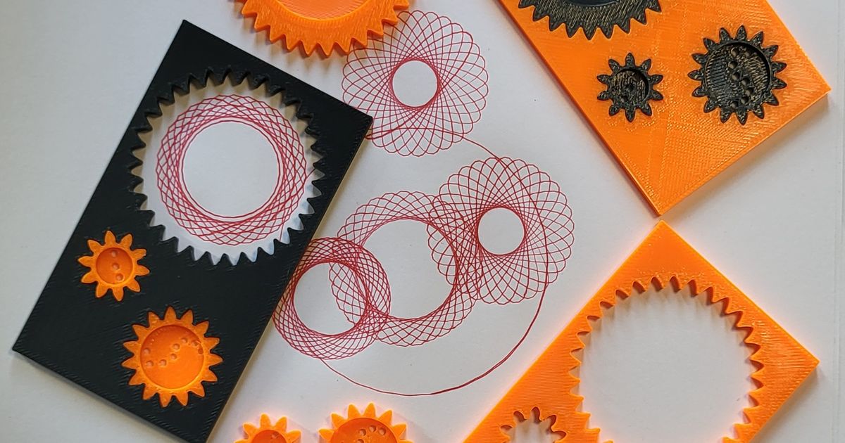 Spirograph Card von Mark Ignatiev | Kostenloses STL-Modell ...