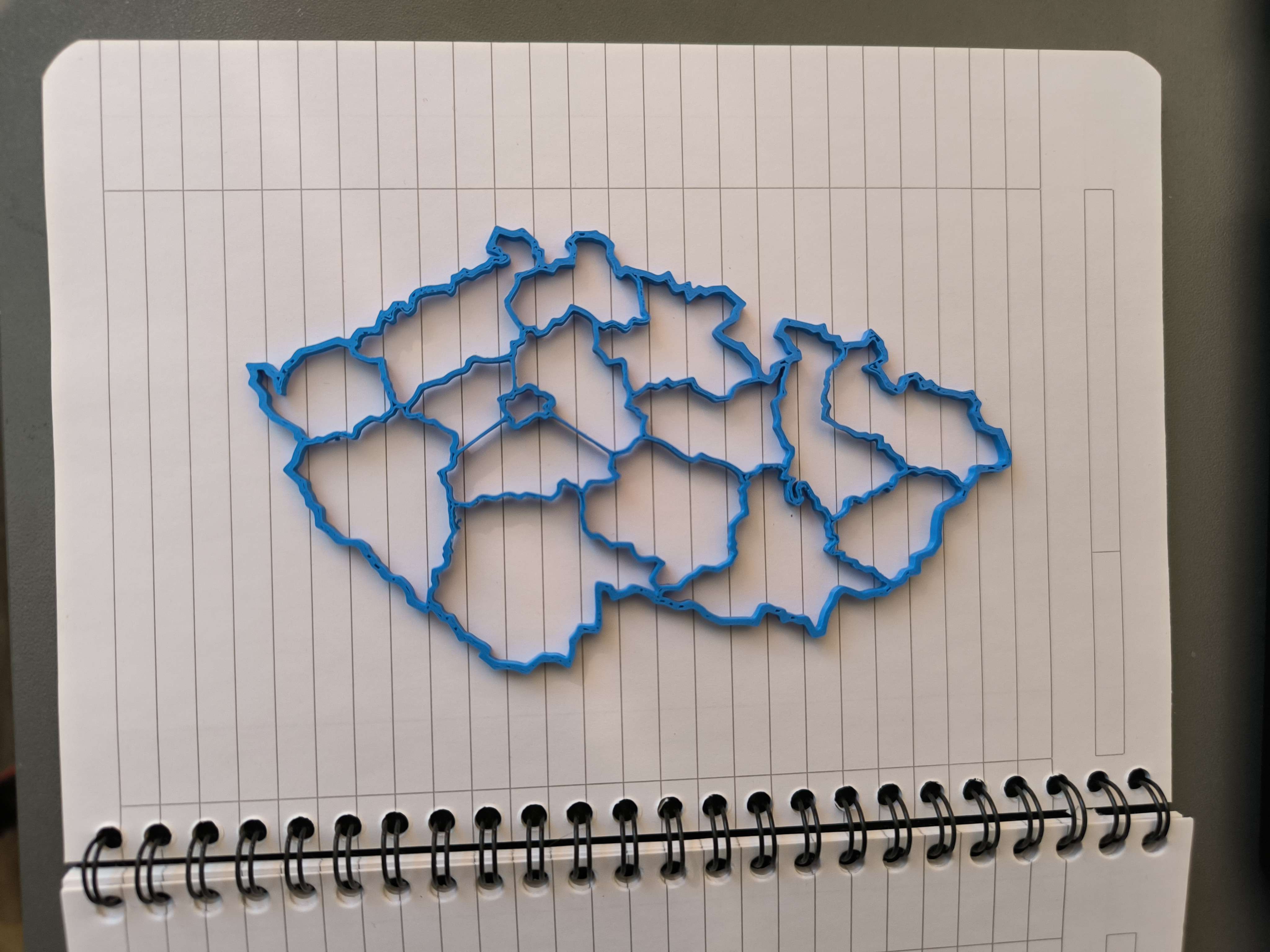 Czech Republic - Tracing template by Teena_xyz | Download free STL ...
