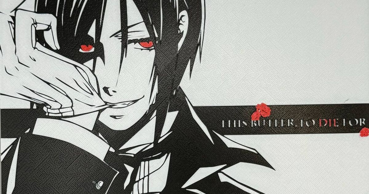 Black Butler (fanart) by Don Matis | Download free STL model ...