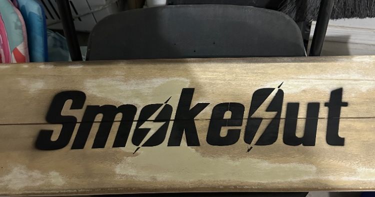 SmokeOut | Fallout Inspired Grilling/Smoker Sign/Stencil by Upcykl ...