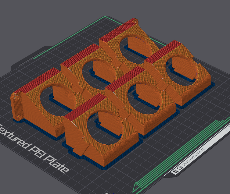 Expandable ER40 collet rack (wall mounted) by Brandon Raggette ...