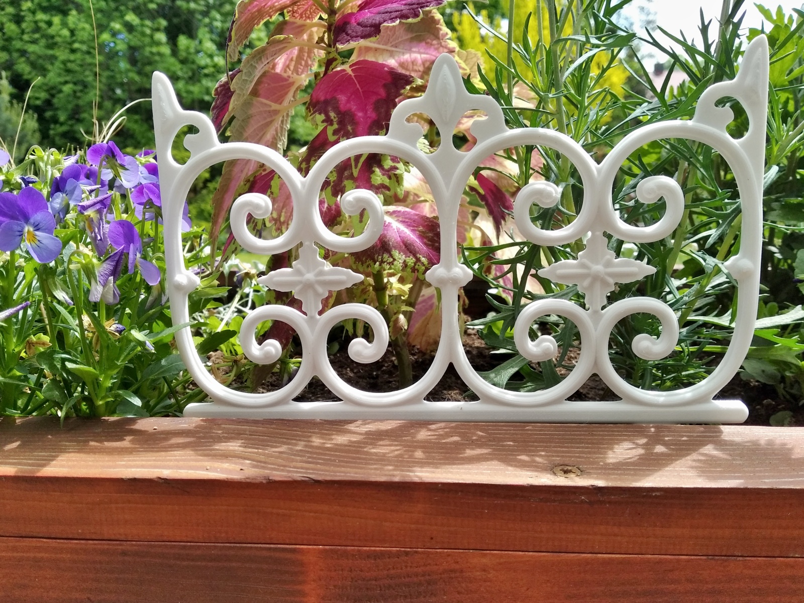Decorative Garden Fence by J. V. | Download free STL model | Printables.com