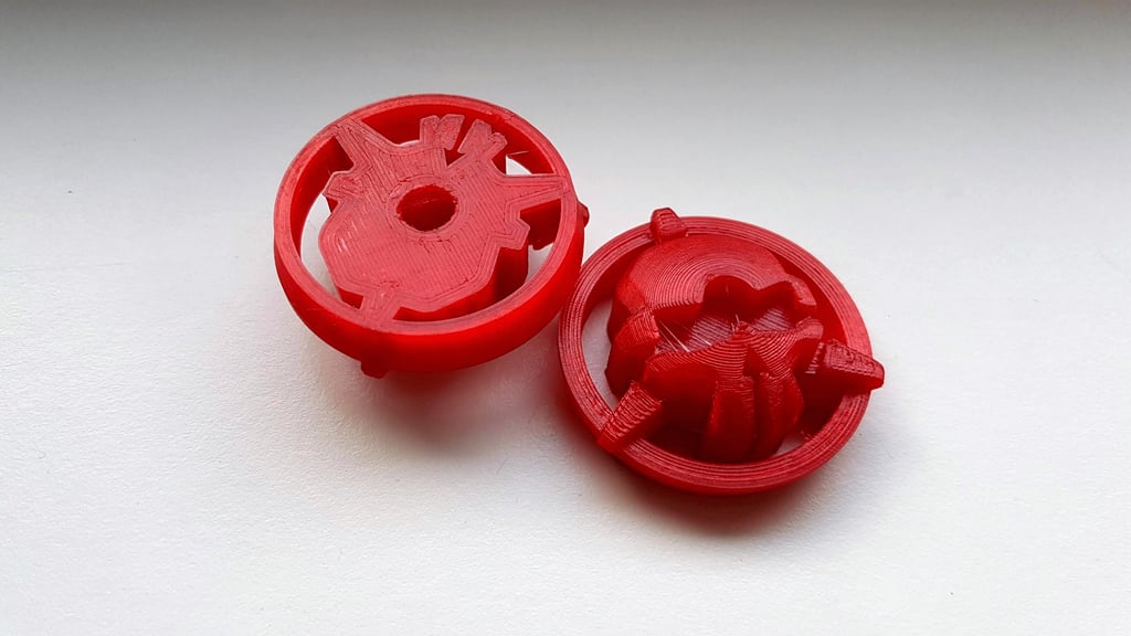 RotorRiot Rotary Encoder Knob (D-shaft) by S3b | Download free STL ...