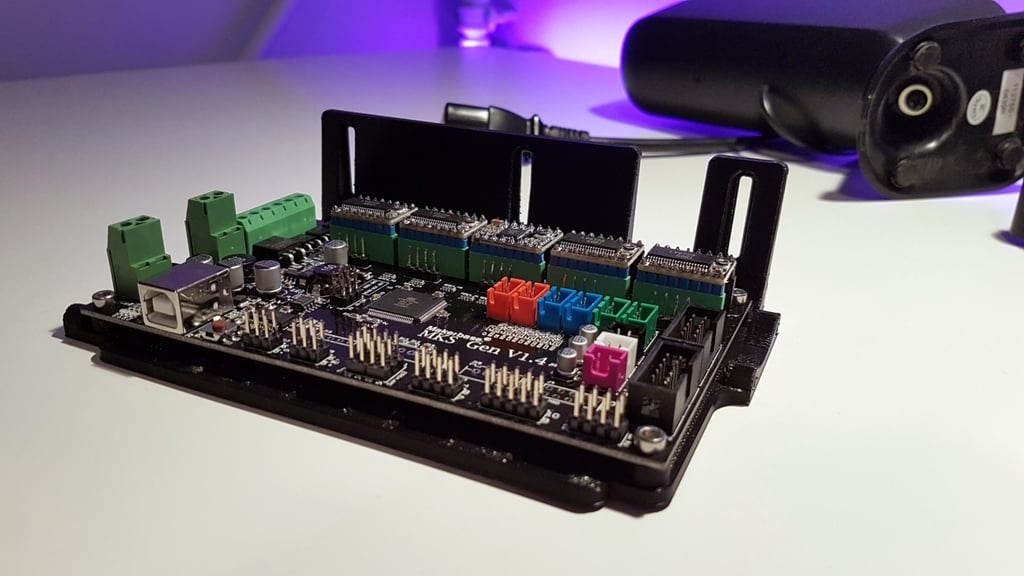 MKS Gen 1.4 mounting bracket by S3b | Download free STL model ...