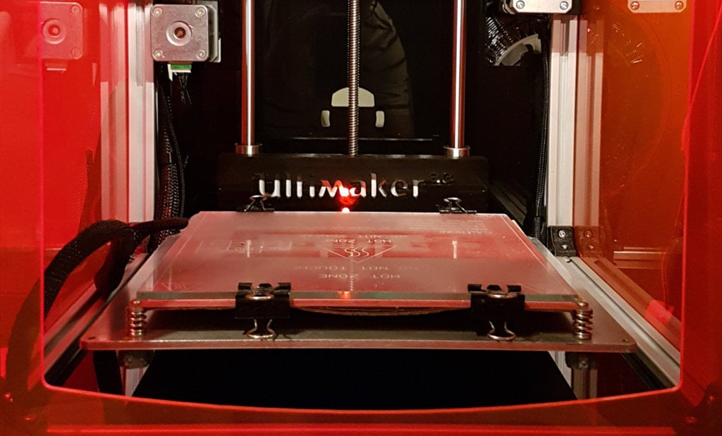 Ultimaker 2 clone base plate - MK2b ready by S3b | Download free STL ...