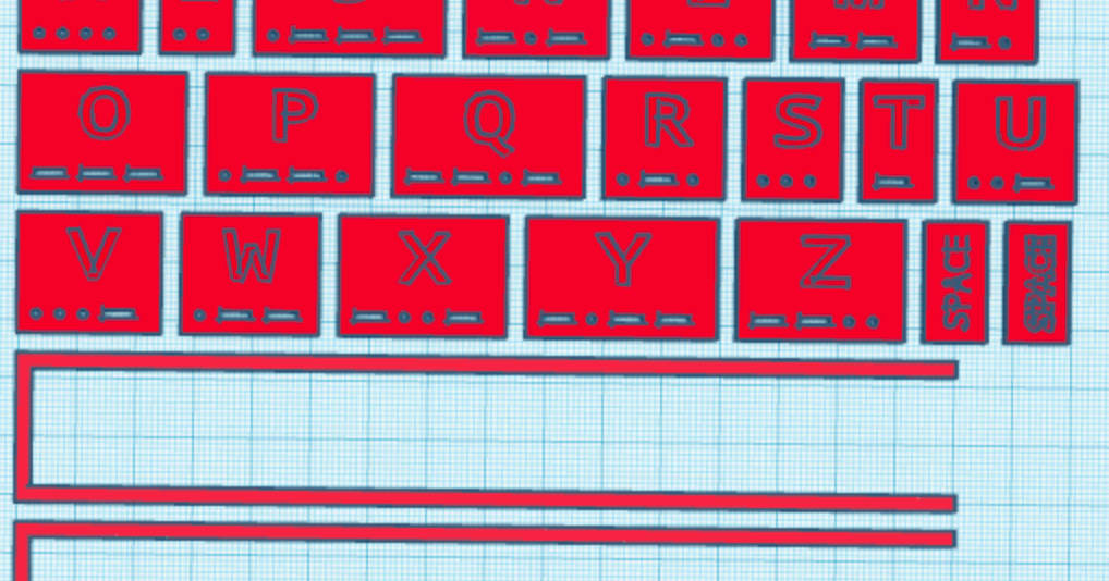 Morse Code Template by Ryan Editraj | Download free STL model ...
