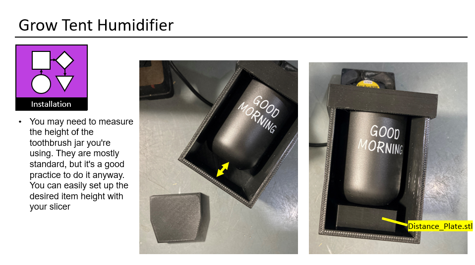 4.1 Grow Tent Humidifier by DIY.Mushroom.Tek | Download free STL model ...