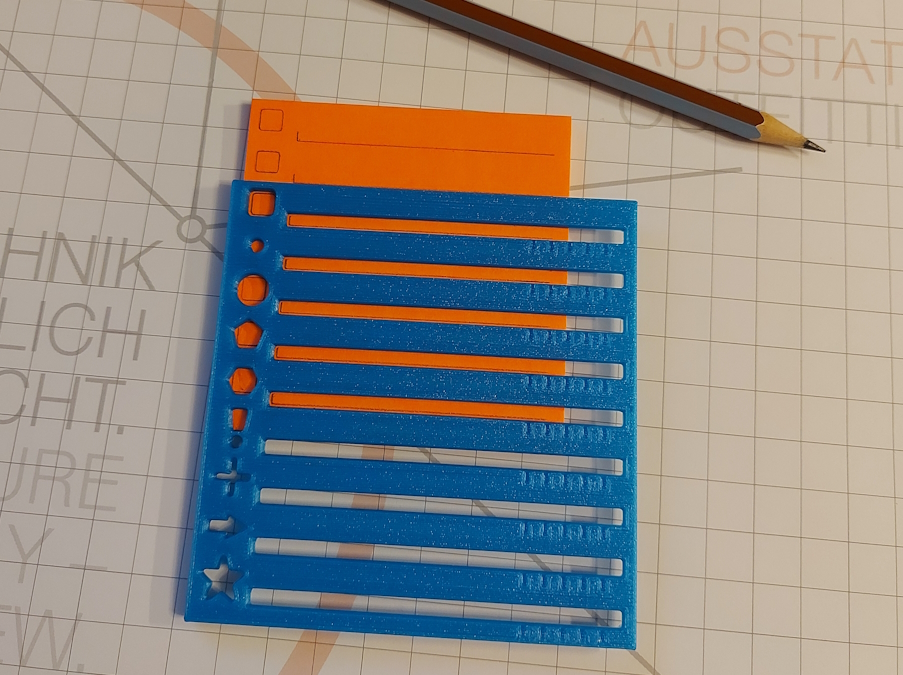 Templete to MINI NOTE by DStehlik | Download free STL model ...