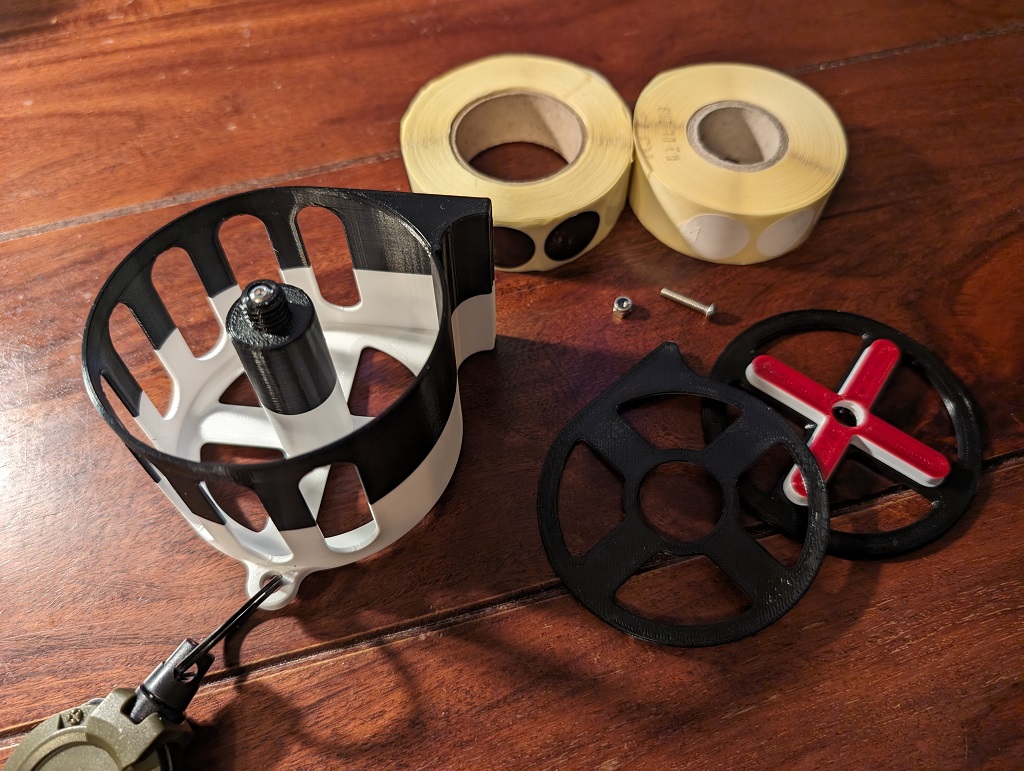 Target double patch dispenser - 2x22mm by Piotr W | Download free STL ...